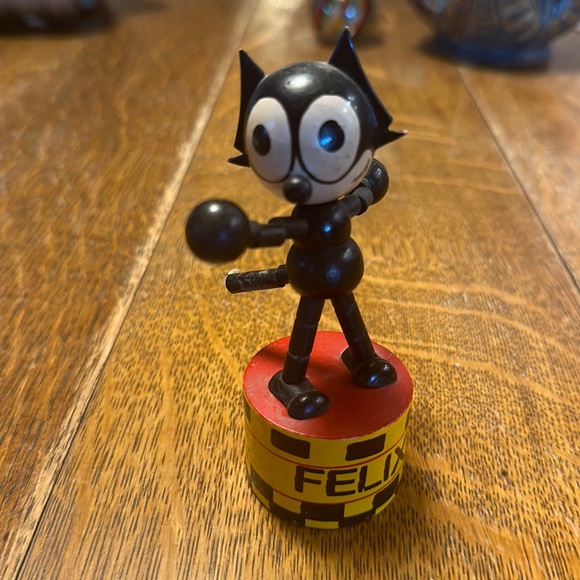 'Felix The Cat' Collapsible Toy Puppet | Other | Vintage Felix The Cat ...